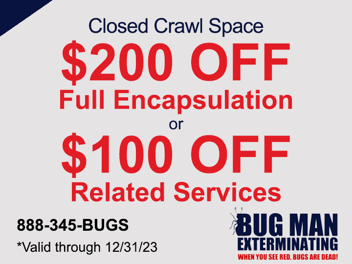 Bug Man Exterminating Coupons | Pest Control in VA